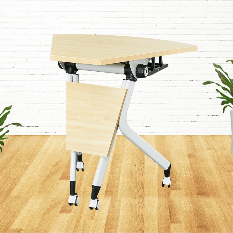 Office Building Foldable Small Moveable Foldable Training Desk Table ...