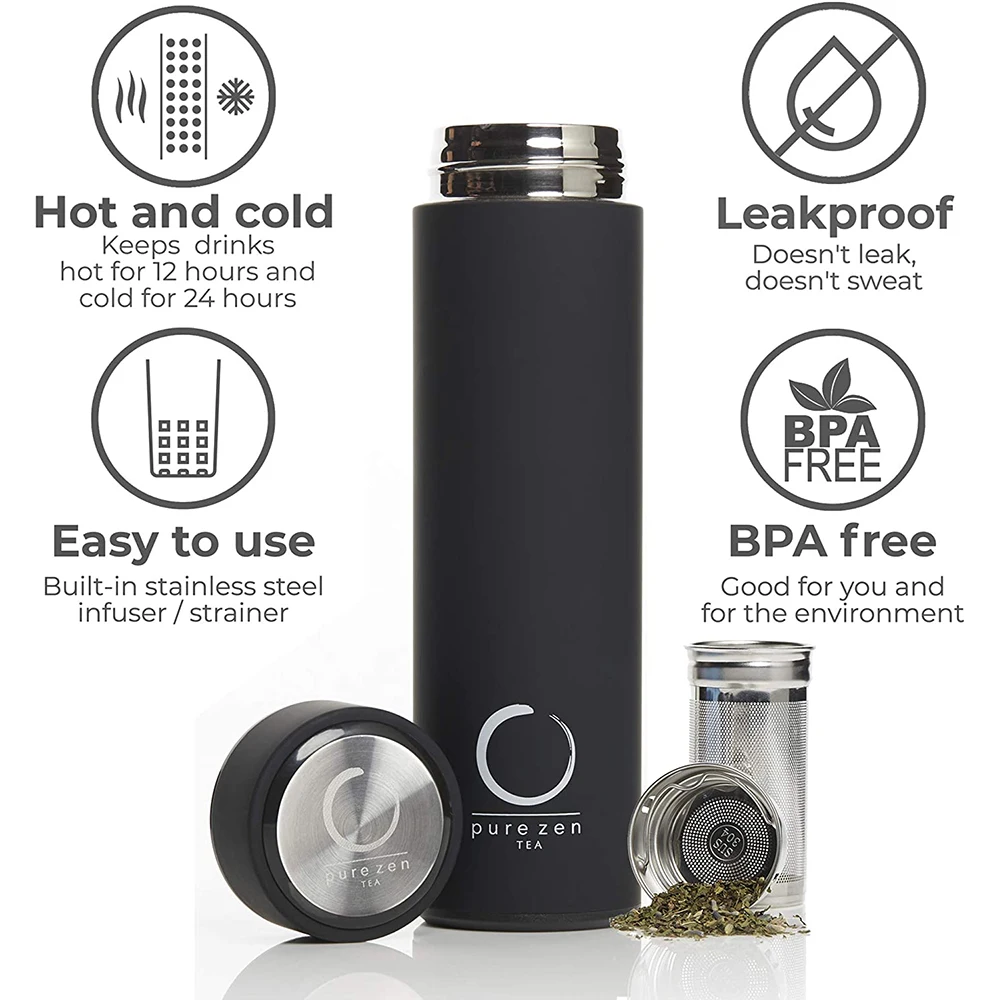 Wholesale Ready To Ship 500ml Insulated Stainless Steel Water Bottle ...