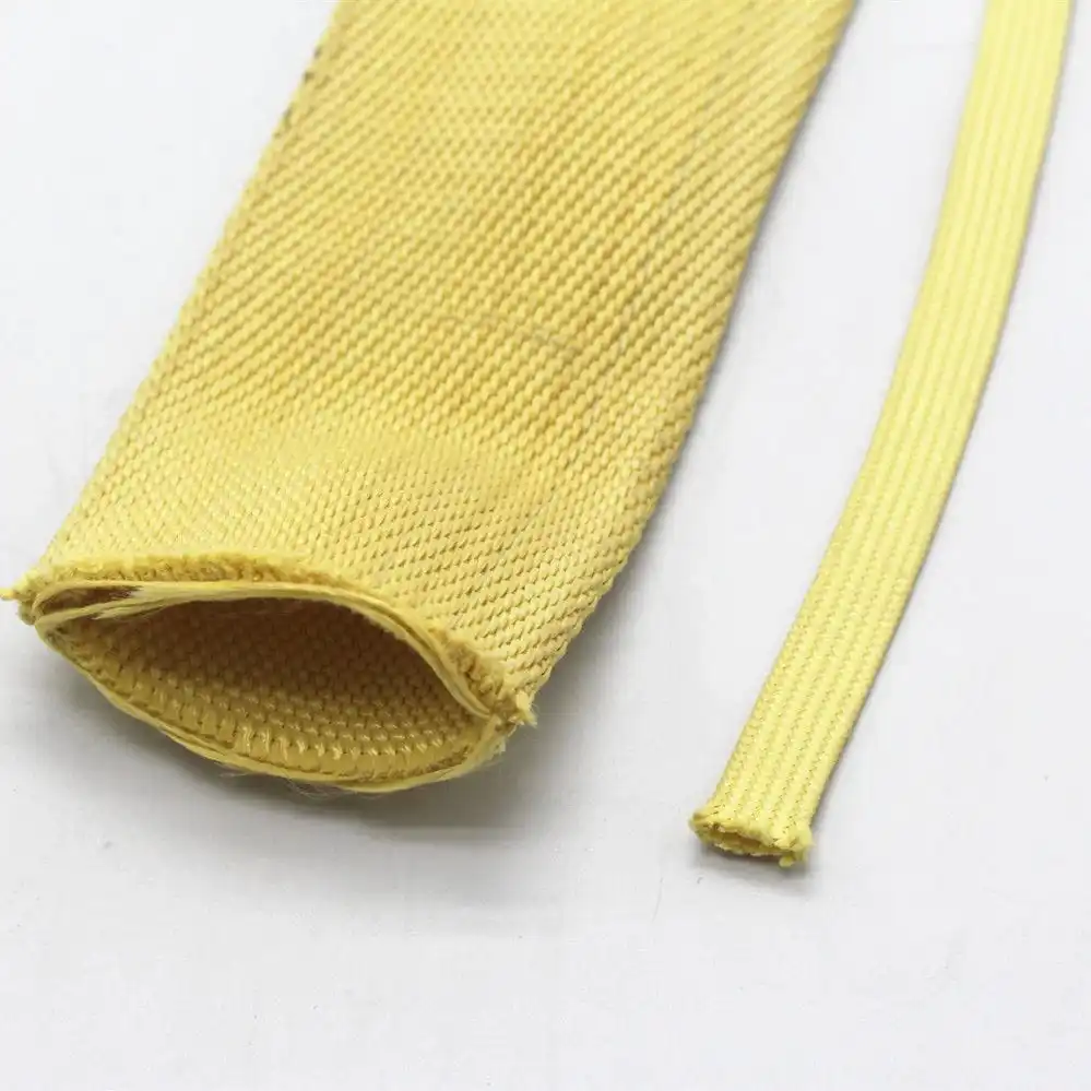 High Temperature Expandable Aramid Kevlar Braided Sleeve