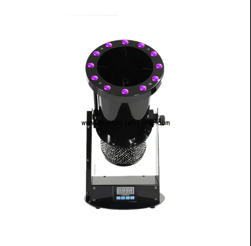 Dmx 512 Led Confetti Launcher Machine Led Blower Cannon Color Paper ...