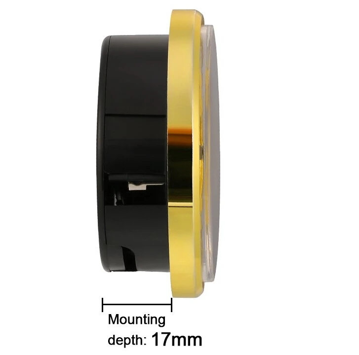 70mm Clock Inserts - Quartz Movement, Roman or Arabic Dial, Gold/Silver ...