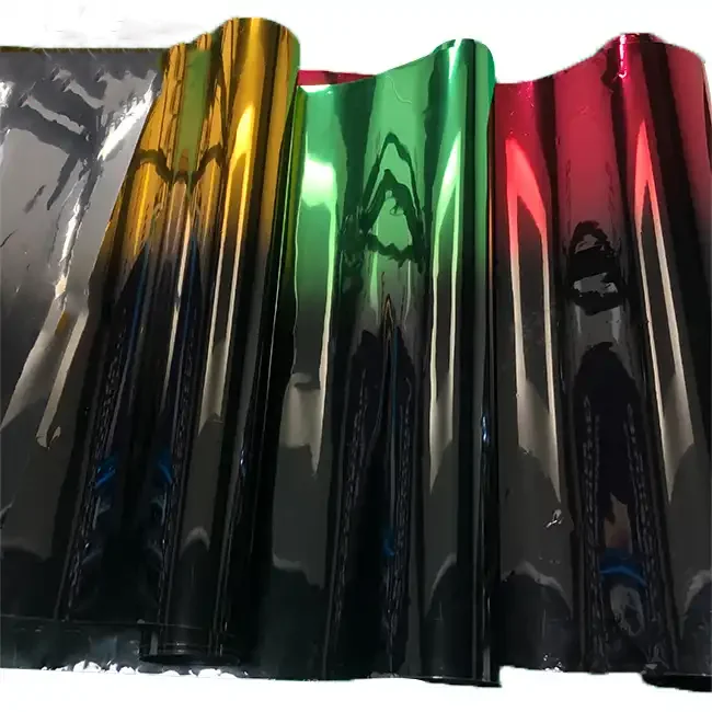 Car Film Two Tone Gradation Silver Color House Car Adhesive Window Film ...