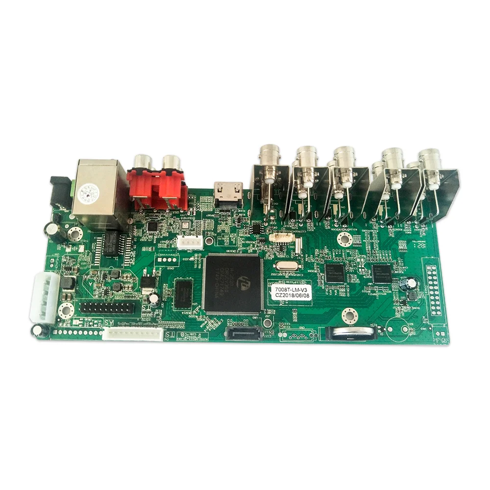 Good Quality H.265 16ch 5m-n Dvr Pcb Mainboard Security For Recording ...