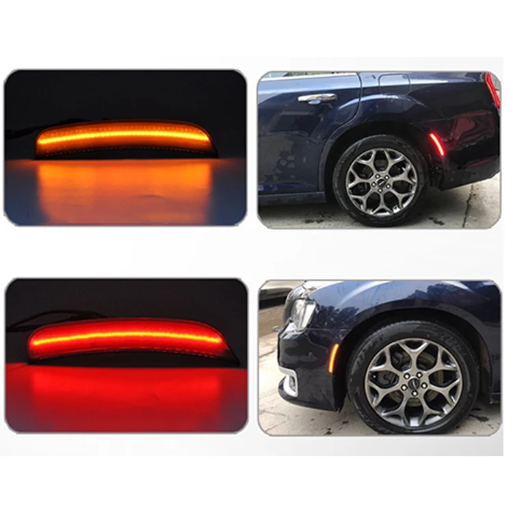Vinstar High Quality 300c Smoke Lens Front & Rear Led Side Markers Lamp ...