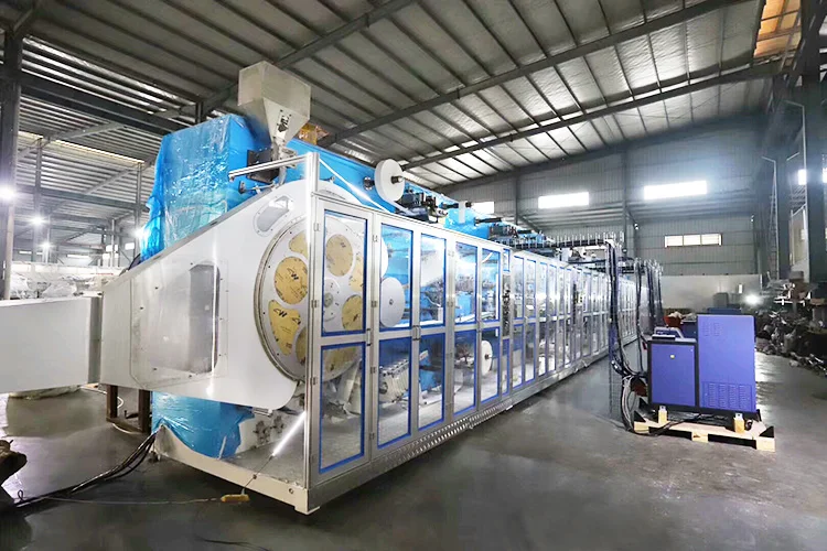 Full Automatic Diaper Machine To Make Pampers - Buy Pampers Machine ...