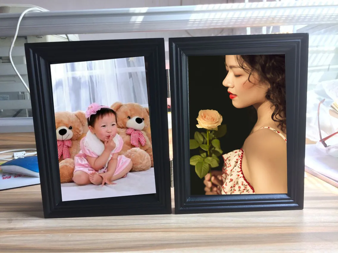 Wooden Photo Album Box Etro Style Picture Box Wooden Photo Frame Box ...