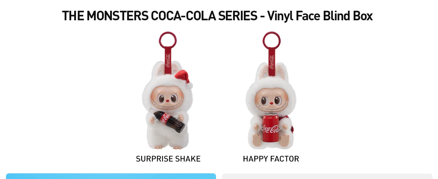 For POP MART Monsters COCCACOLA Series Action Figures Random Design ...