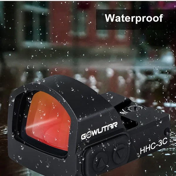 Gowutar Optics Mini Red Dot Sight With Tek/mag/moj Footprint With Ipx6 ...