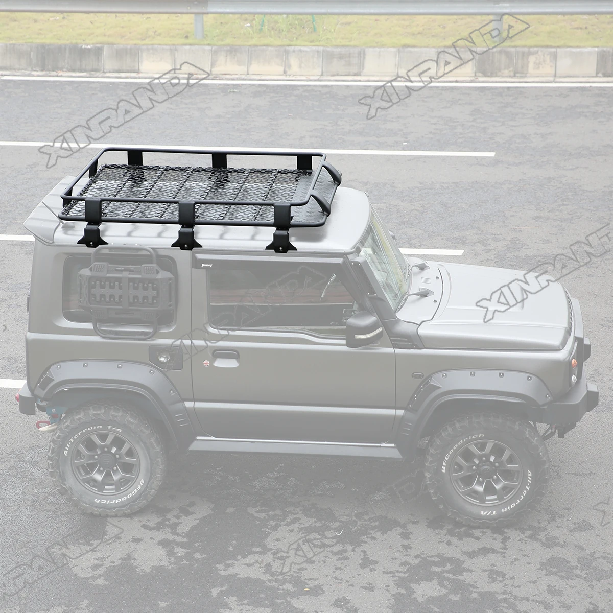 Jimny JB74 Steel Car Cargo Rack - Durable & Versatile