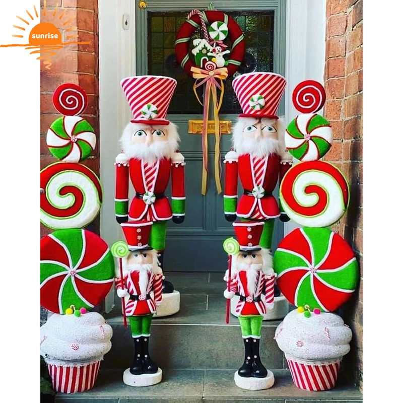 China Made Resin 6ft Nutcracker Statue Christmas Wooden Nutcracker ...