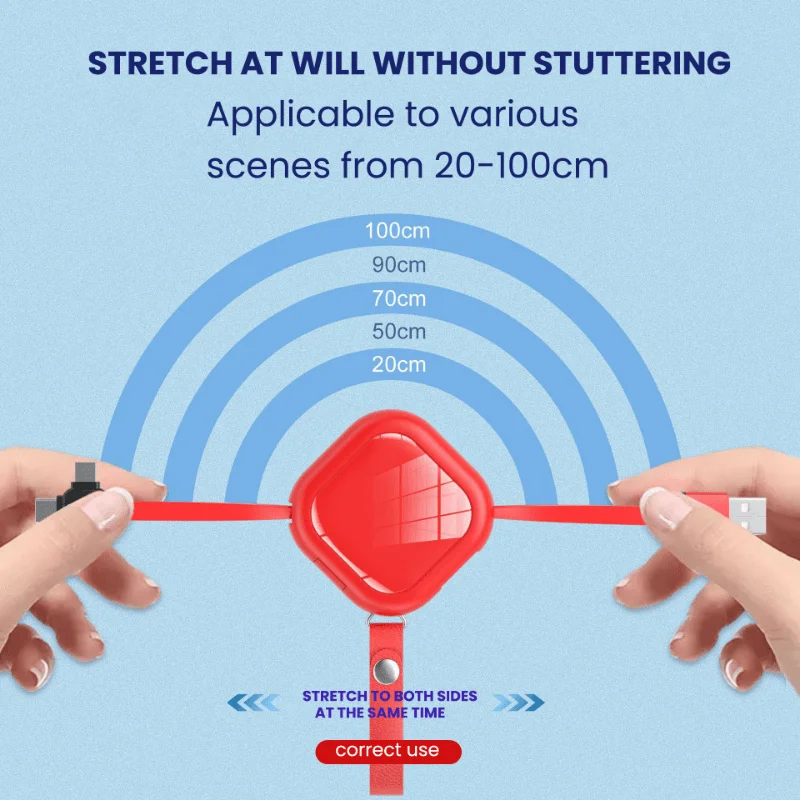 Universal Retractable 3 In 1 Multi Usb Charge Data Cable Kit 3a 5a 60w ...