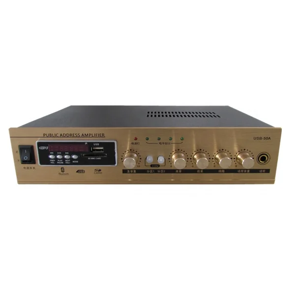 USB-50A 50W Power Amplifier with U Disk - Minsound JIA