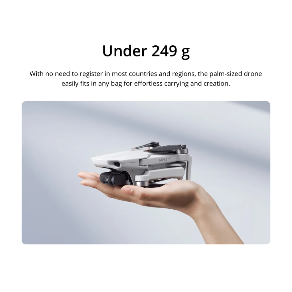 Dji Mini 2 Se - Camera Drones | Under 249g | 10km Video Transmission ...