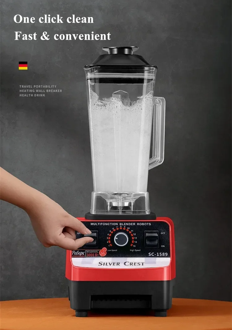 Commercial Blender Heavy Duty Mixture Blender Food Fruit Blender - Buy ...