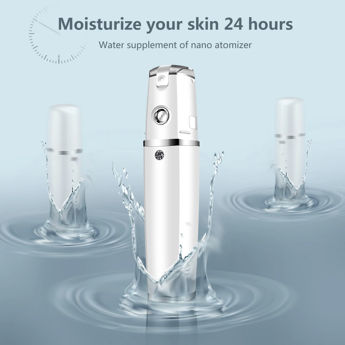 Personal Mini Usb Portable Skin Care Nano Mister Spray Facial Mist ...