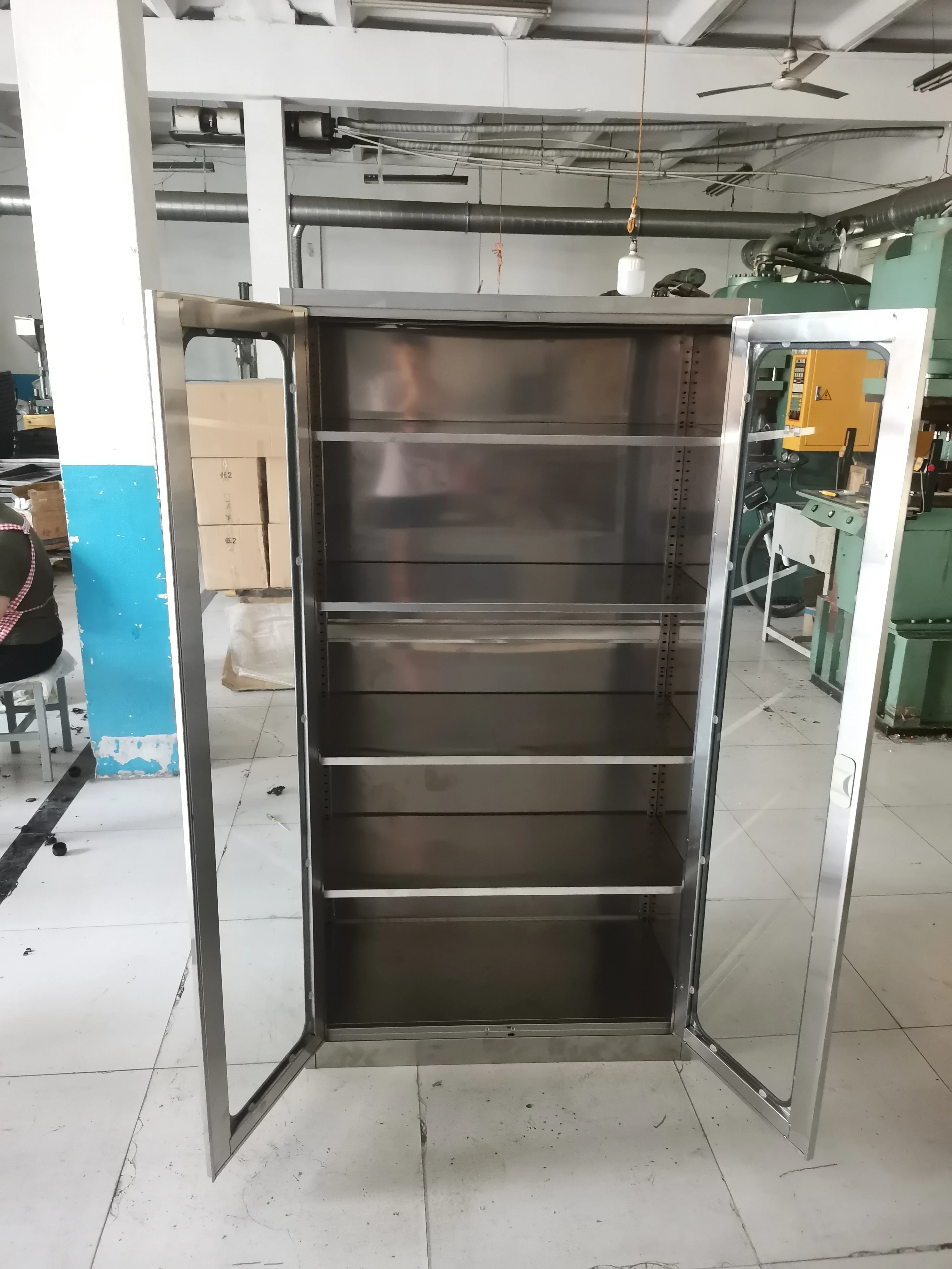 Chemical Reagent Storage Cabinet - Lab Display for Hospital