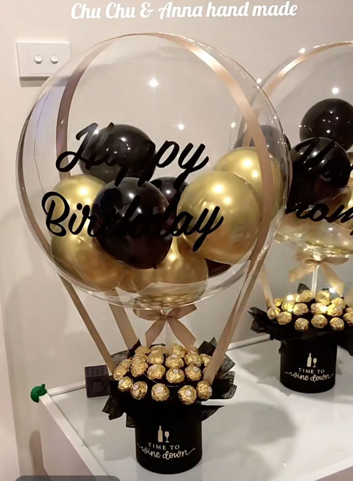 Valentine's Day Flower Box - Bobo Balloon Bouquet Gift