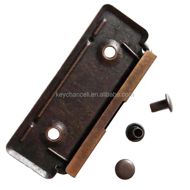70mm Dark Red Bronze Rusty Flat Metal Wire Clipboard Clip for Menus ...
