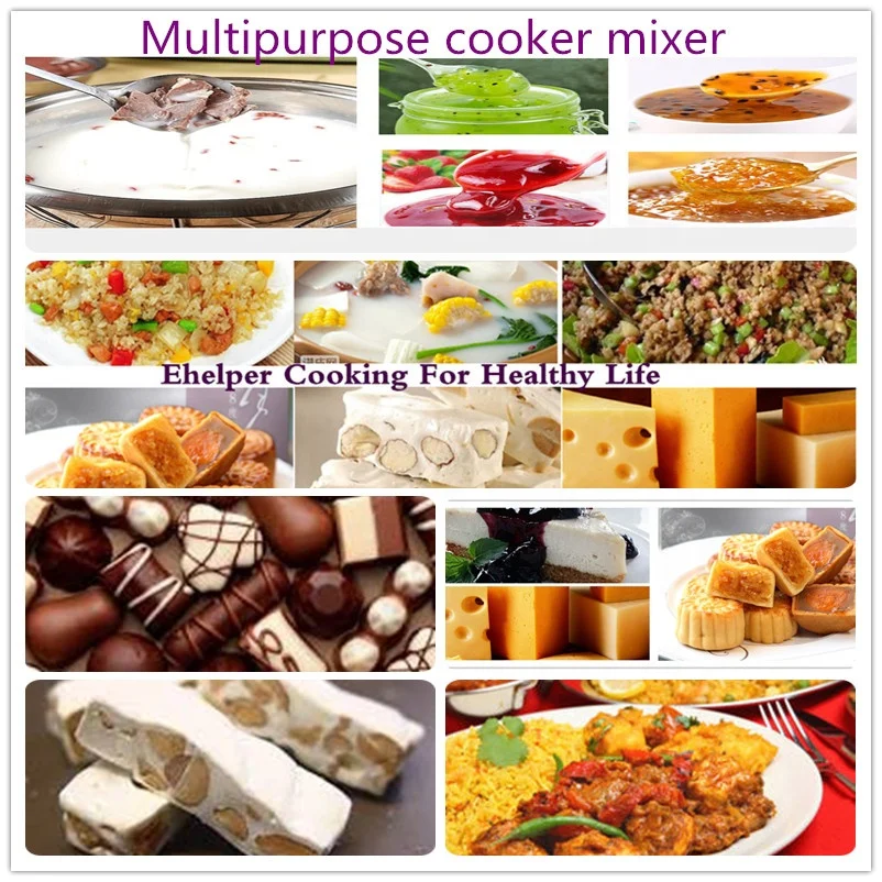 Industrial Jacketed Kettle Automatic Khoya Marmite Jam Making Machine ...