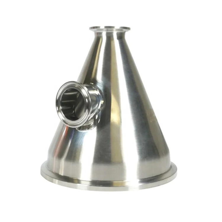 Stainless Steel Conical Triclamp Hopper Funnel - Durable & Sanitary