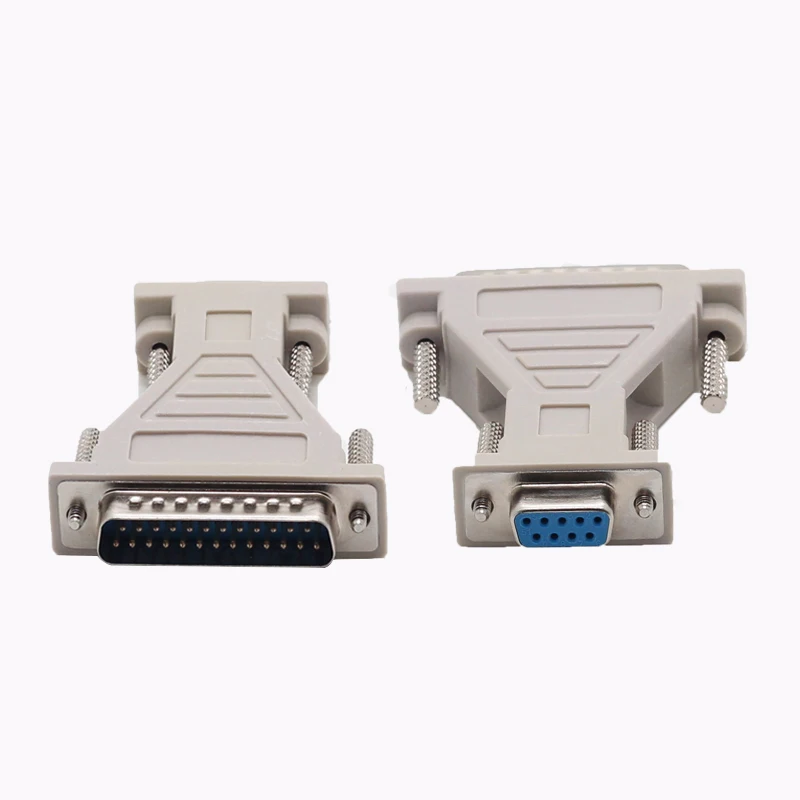 DB9 Female to DB25 Male Serial Adapter DB25 to DB9 for Computer and ...