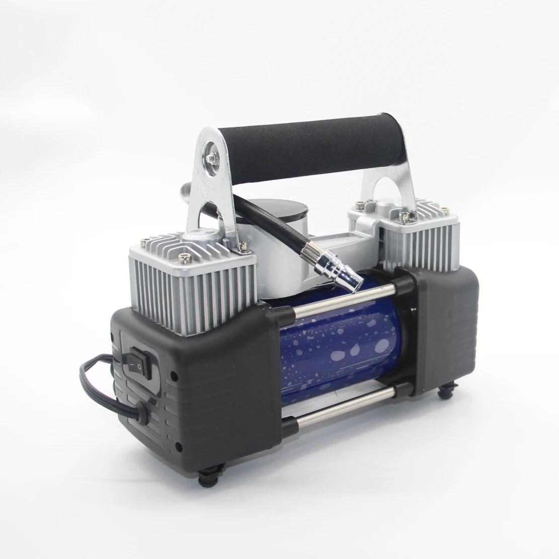 2020 Hot Sale Double Cylinder Metal Auto Inflation Mini Dc 12v Portable ...