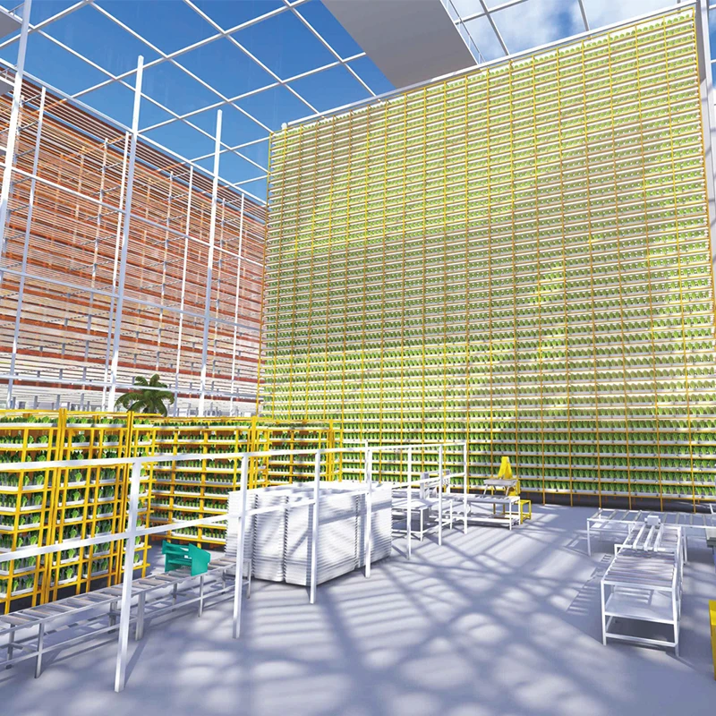 40ft Vertical Farming Shipping Container Grow Room Full Auto ...