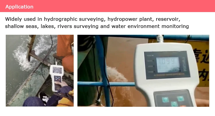 Holykell OEM Water Depth Meter Portable Ultrasonic Echo Sounder Sensor ...