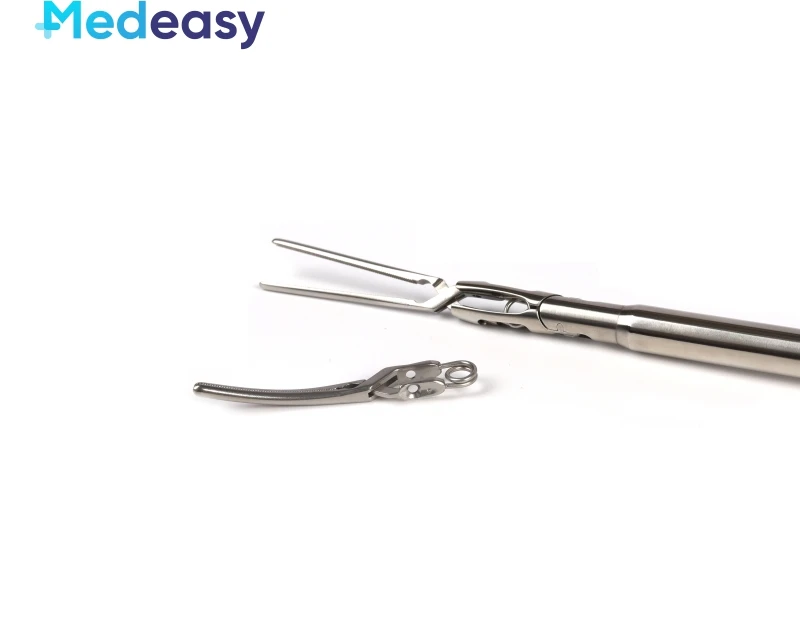 Laparoscopic Bulldog Clip Forceps - Reusable & Durable