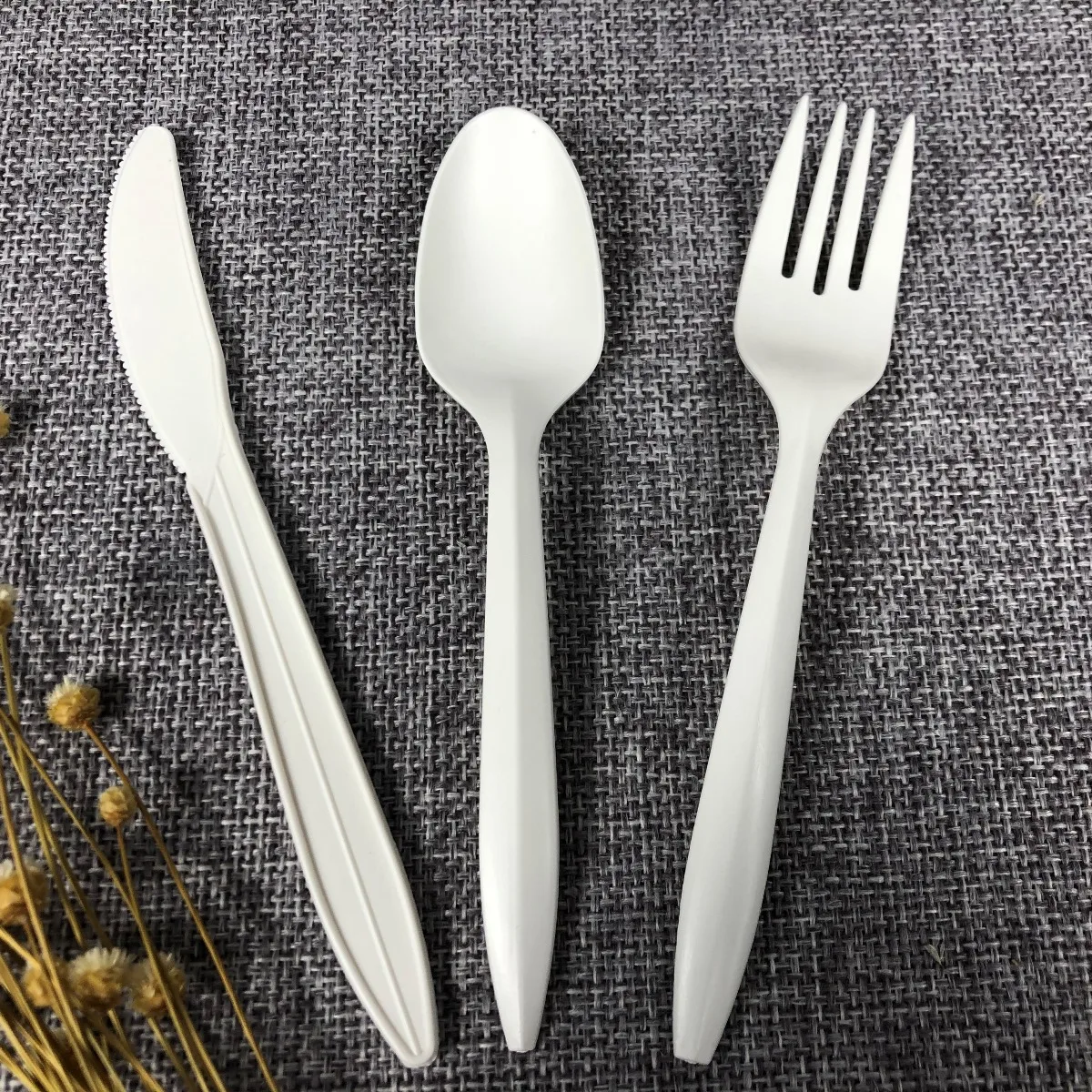 Biodegradable Bio Degradable Disposable Cornstarch Corn Starch Plastic ...