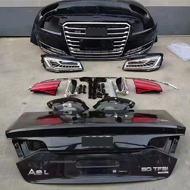 Audi A8 2013-2018 Body Kit - Upgrade Headlights & Taillights