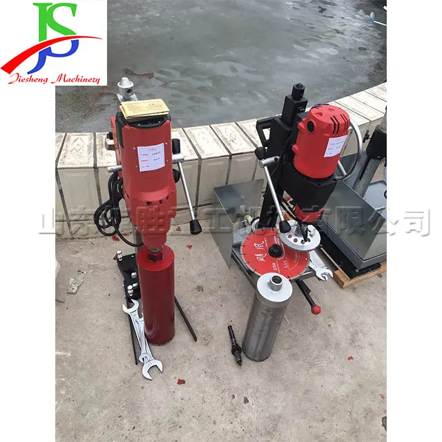 Electric Concrete Core Drilling Machine Bridge Handrail Installation ...