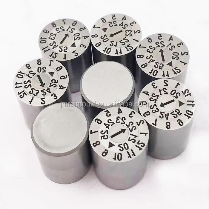Mold Parts Adjustable Double Date Stamp For Plastic Products - Buy ...
