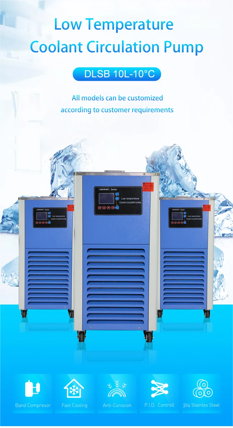 Lab Recirculating Chiller -20℃ to 30℃ Precision Cooling