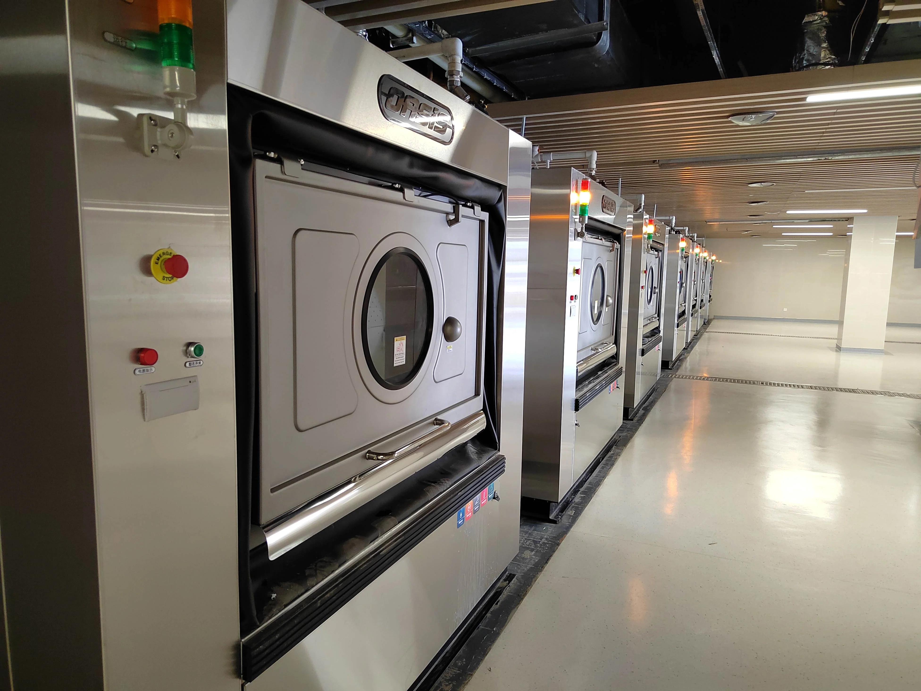 35Kg 60Kg 110Kg Barrier Washer Extractor Full Stainless Steel Laundry ...