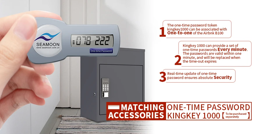 Anti Theft Outdoor Smart Mailbox Metal Parcel Delivery Box For Home ...