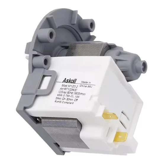 Askoll M120-2 Drain Pump Motor - Reliable Washing Machine Part