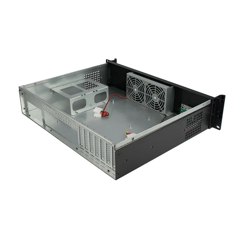 Industrial Rack Mount PC ATX Computer 2U Server Chassis