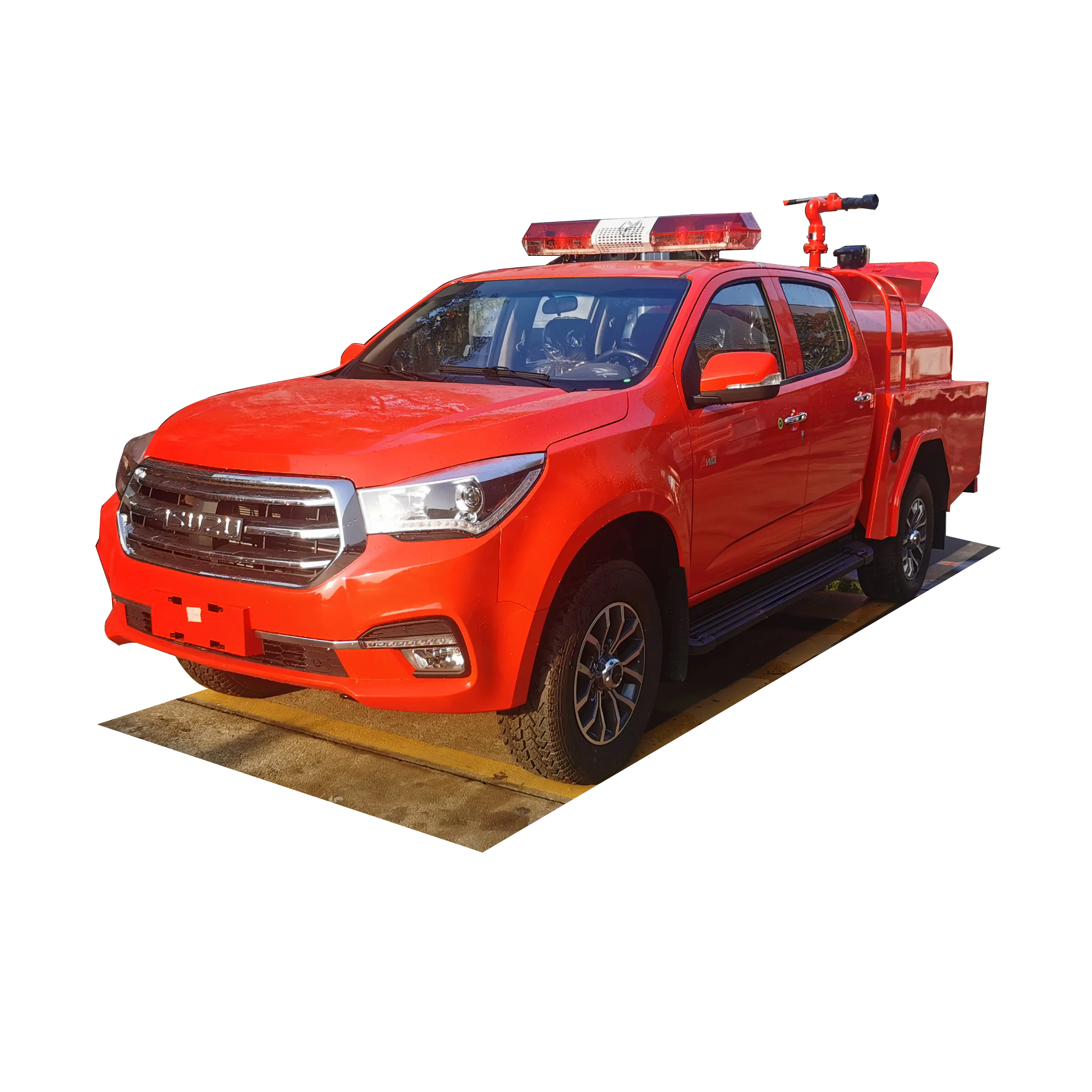 4x2 Forland JAC Light-Size Pickup Rescue Fire Vehicle