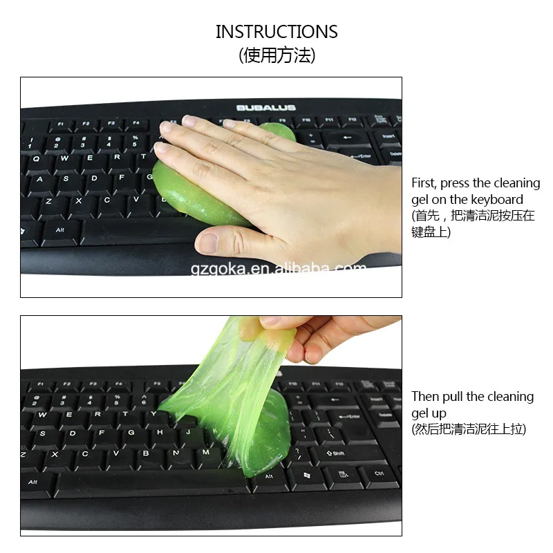 GOKA NEW PACK Magic Keyboard Super Clean Slimy Gel Keyboard Cleaning ...