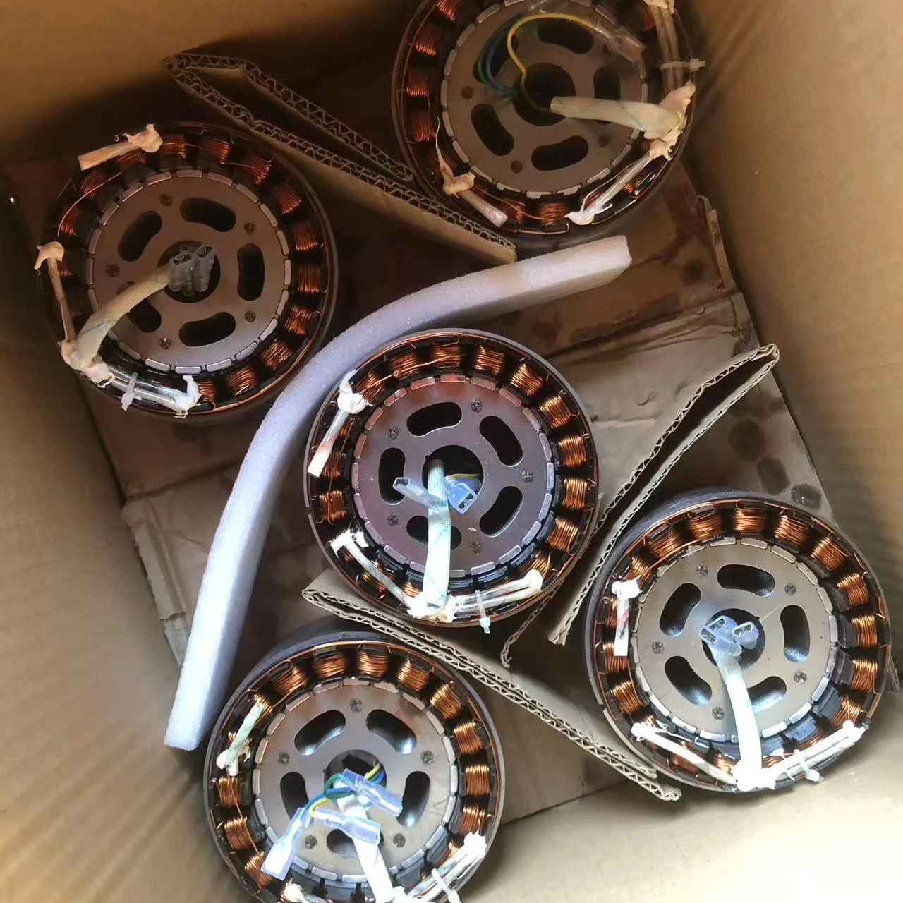 Frameless 320W 1400RPM BLDC Motor with FOC Control Brushless ...