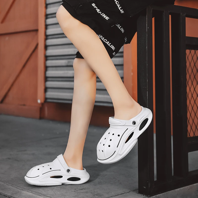 New High Elasinity Outdoor White Beach Shoes,Super Light Brook Water ...