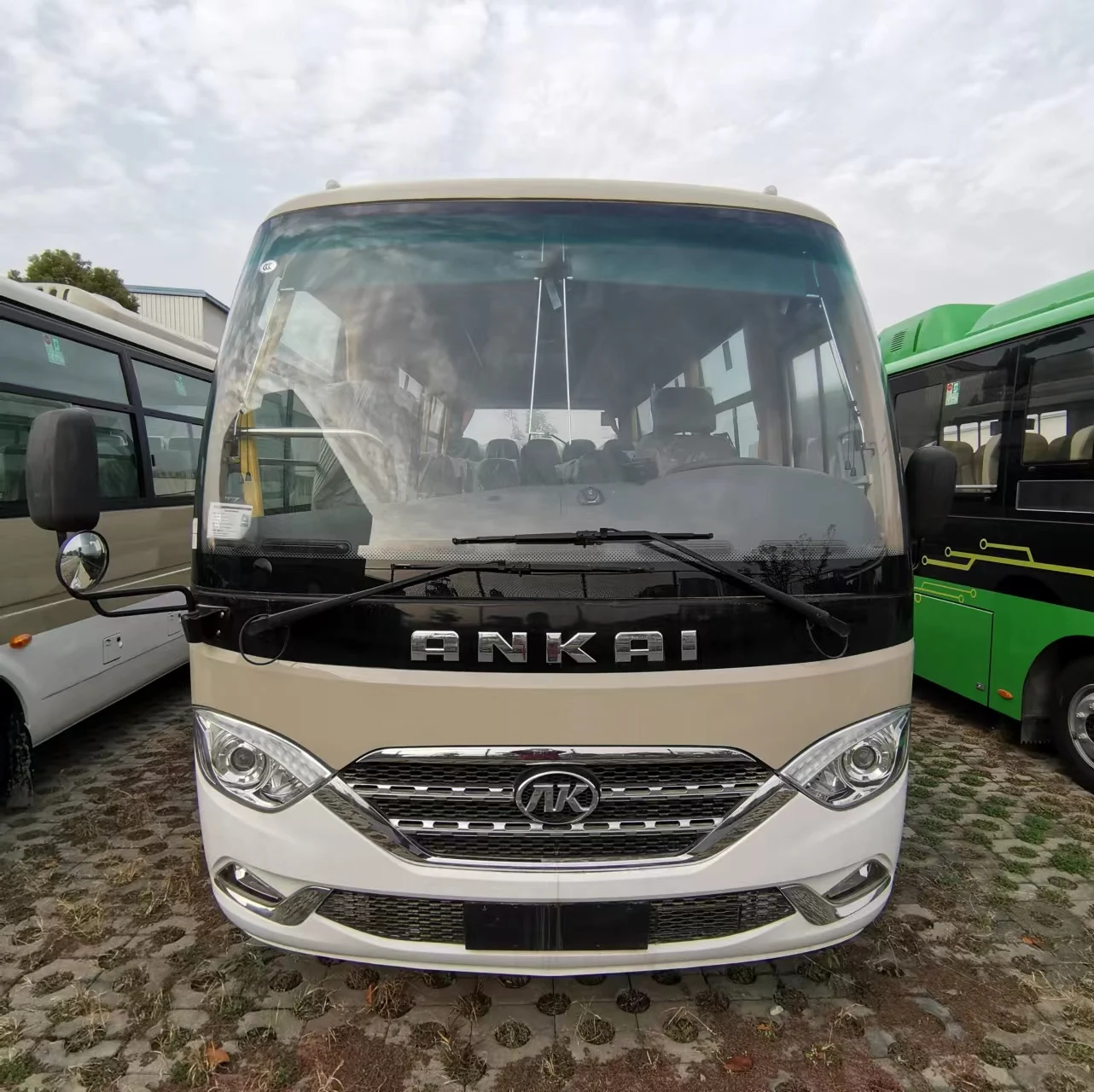 ANKAI 6m Front Engine Cummins diesel coach Bus for Passenger Transport ...