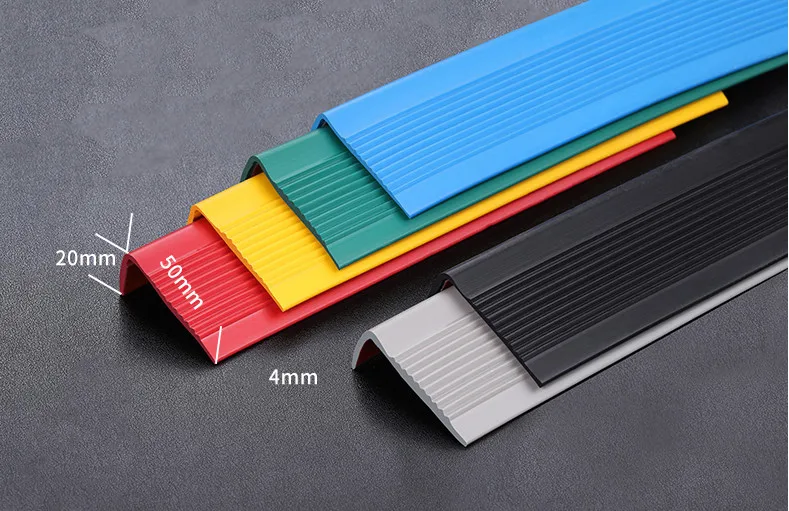 Cheap Price Anti Slip Vinyl Pvc Stair Edge Nosing Step Cover Rubber ...