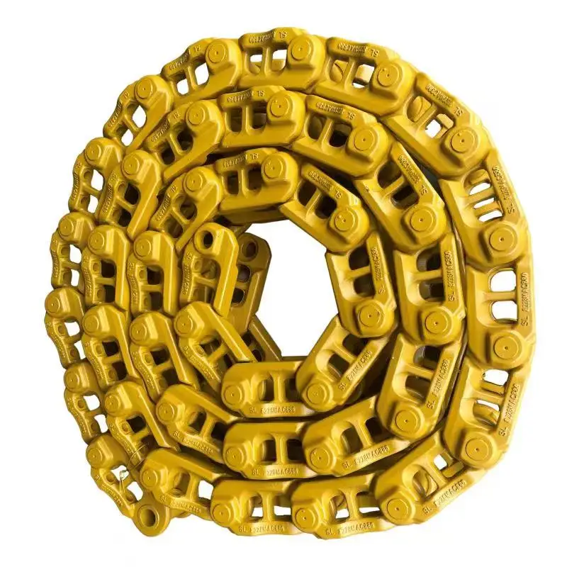 Excavator Sk200 8 Track Chain Yn62d00017f1 Sk200 Track Link Assembly ...