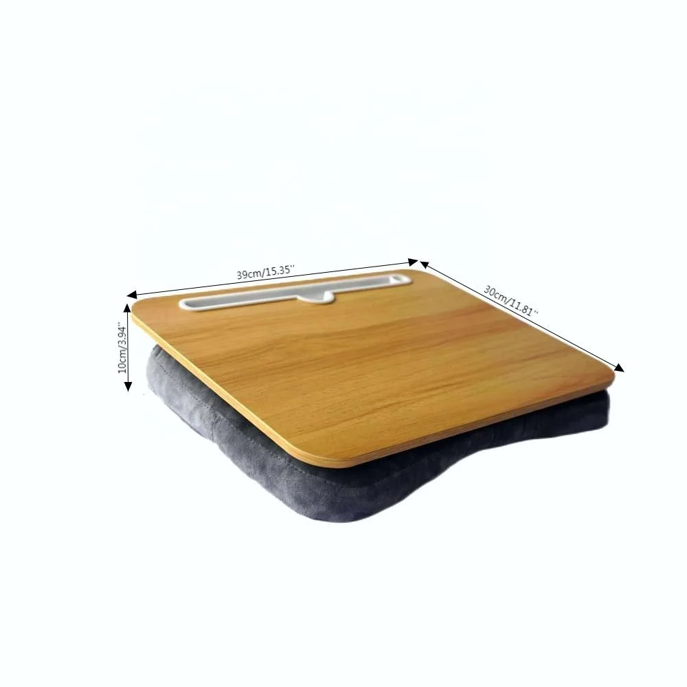Wooden Lap Desk With Detachable Cushion - Perfect Laptop Desk For Home ...