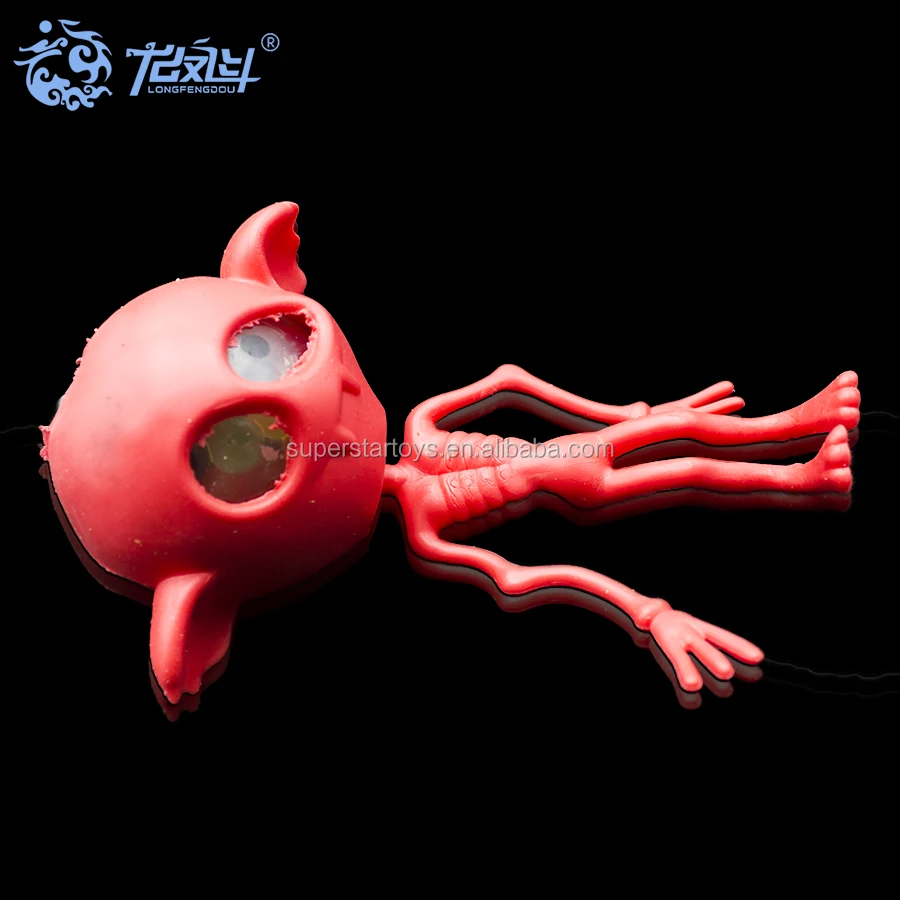 Squeeze Fidget Toy Aliens - Stress Relief & Eco-friendly