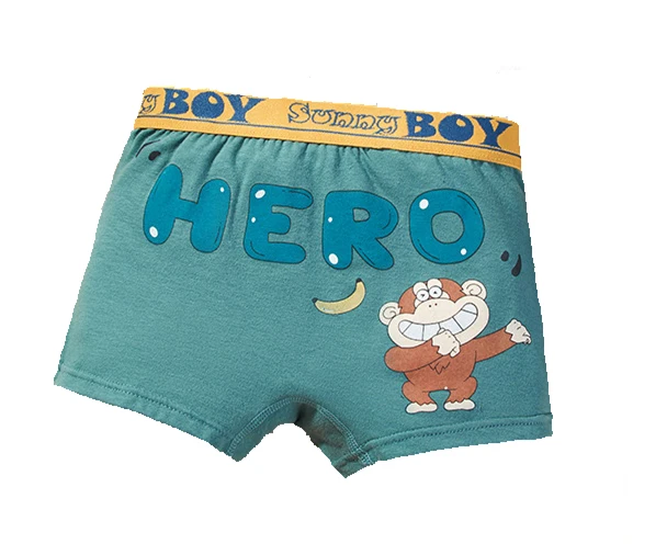 Cartoon Children Panties Little Boys Underwear Model Kids Boxer Shorts ...