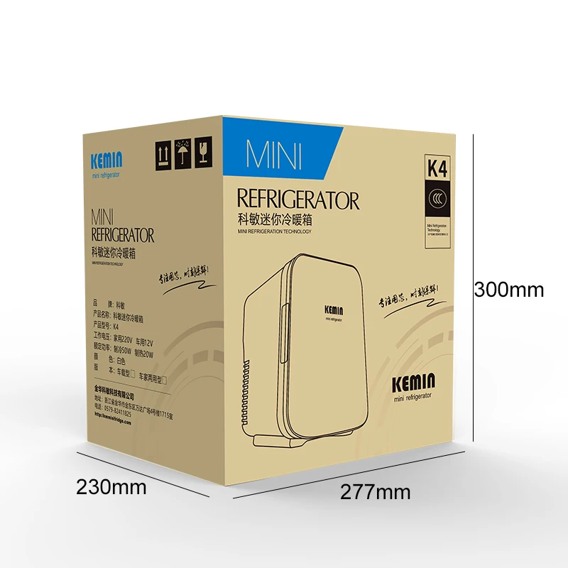 Mini Fridge Beauty Kemin High Quality Popular 4l 12 Volt 50w Hotel Mini ...