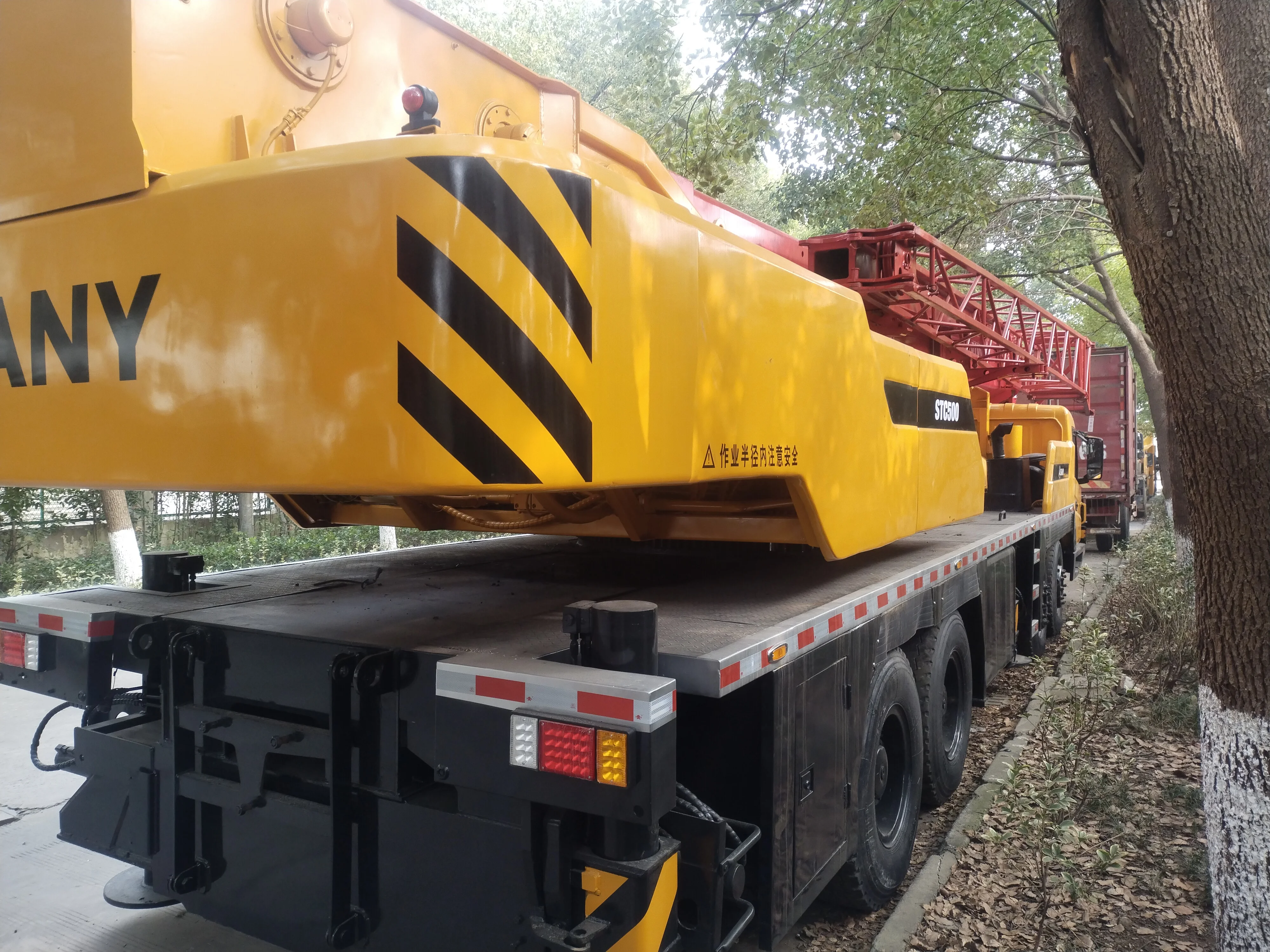50 Ton Crane Sct500 Telescoping Boom Truck Mounted Crane For Sale - Buy ...